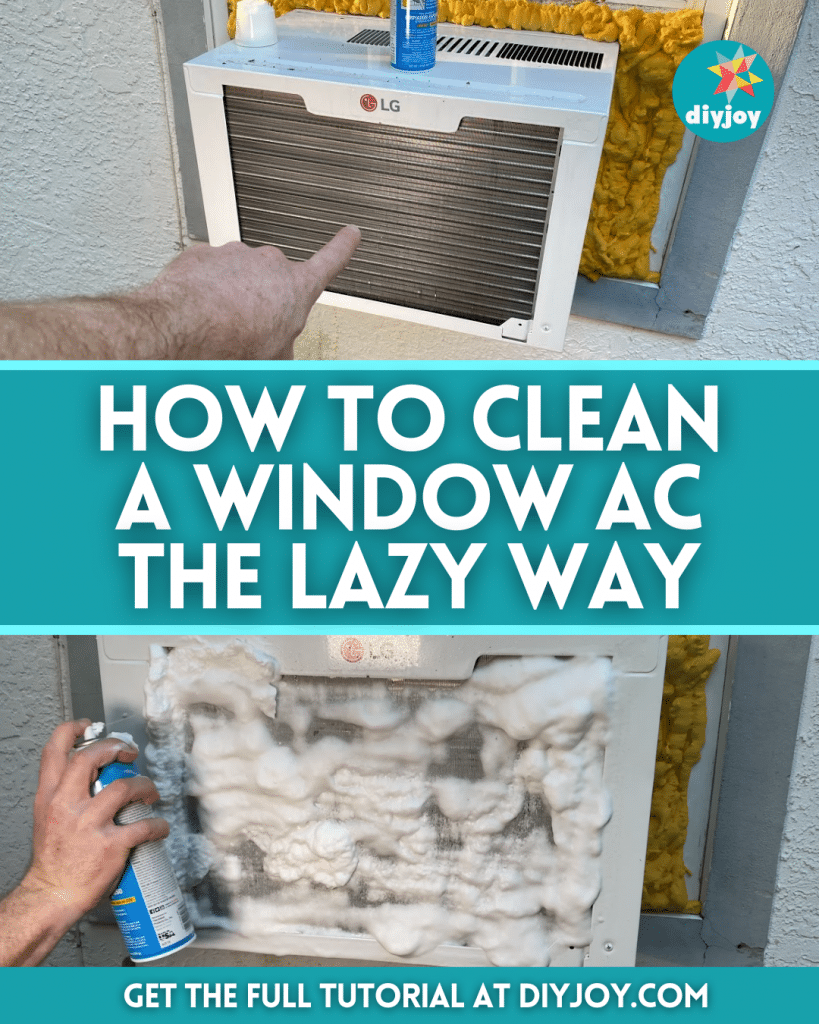 How to Clean a Window AC the Lazy Way - DIY Joy