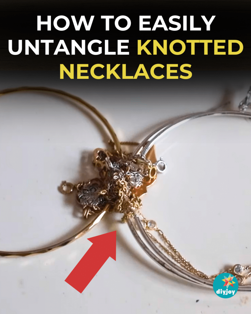 How to Easily Untangle Knotted Necklaces