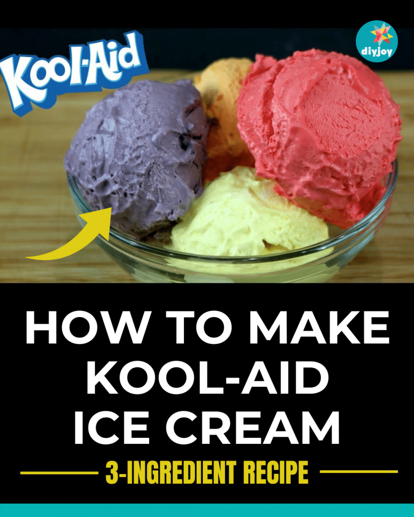 Homemade Kool Aid Ice Cream
