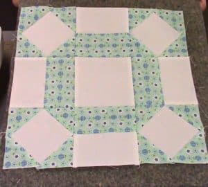 Broken Wheel Vintage Quilt Block - DIY Joy