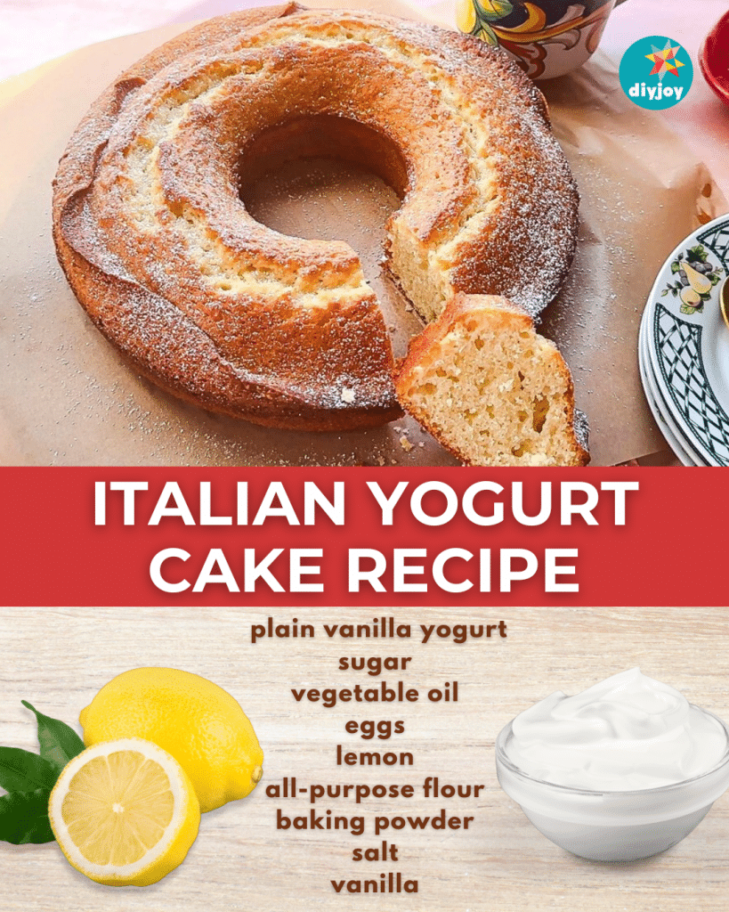 Italian Yogurt Cake Recipe