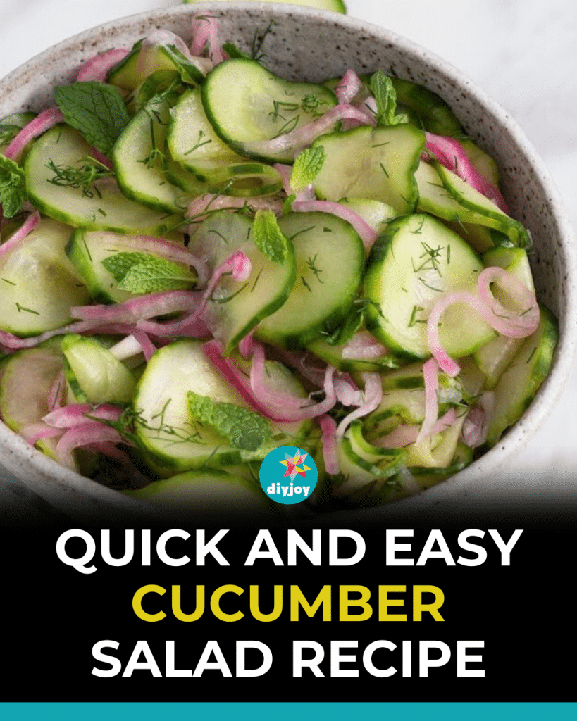 Easy Cucumber Salad Recipe