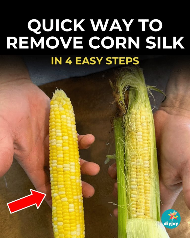 Quick Way to Remove Corn Silk