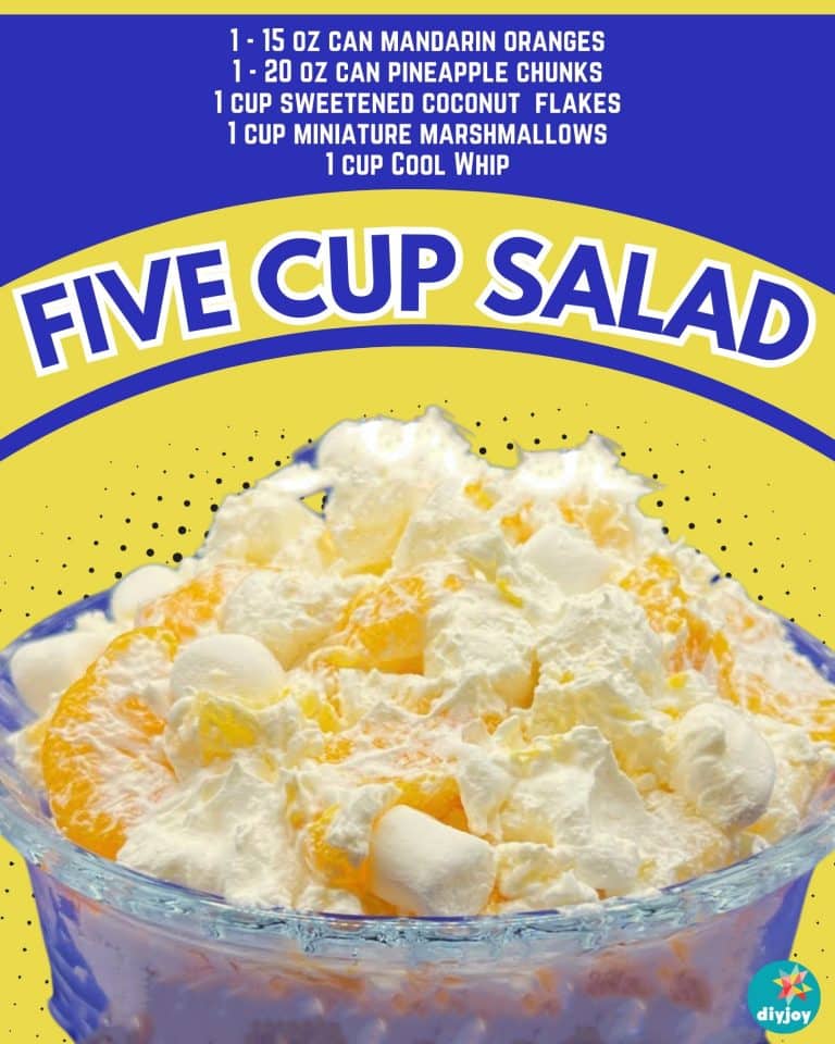 Five Cup Salad Recipe