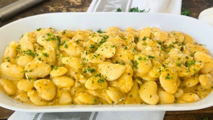 Creamy Garlic Butter Beans Recipe - DIY Joy