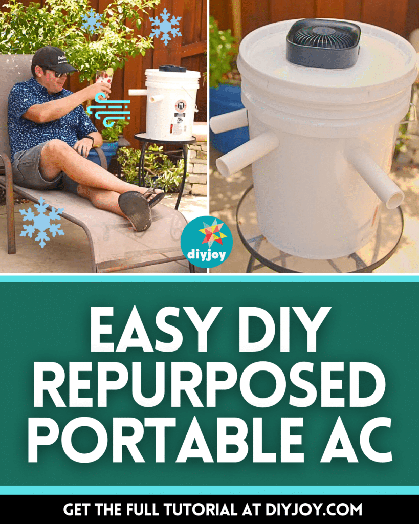 Easy DIY Repurposed Portable AC Tutorial - DIY Joy