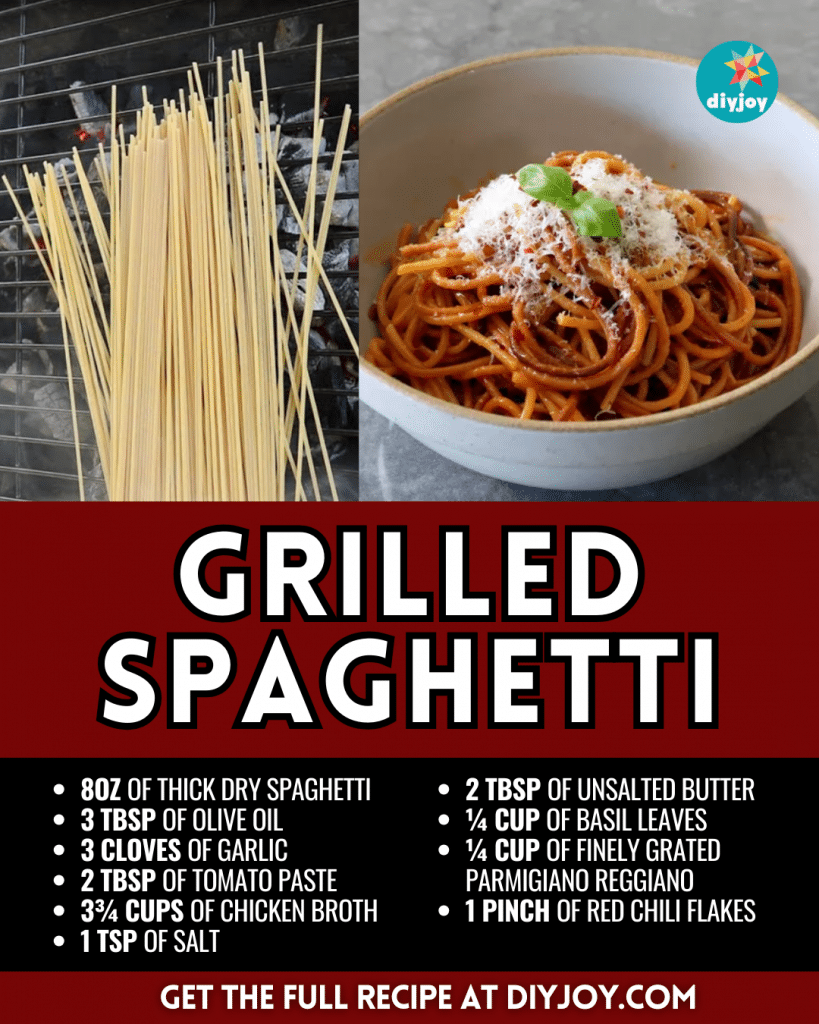 Easy Grilled Spaghetti Recipe - DIY Joy