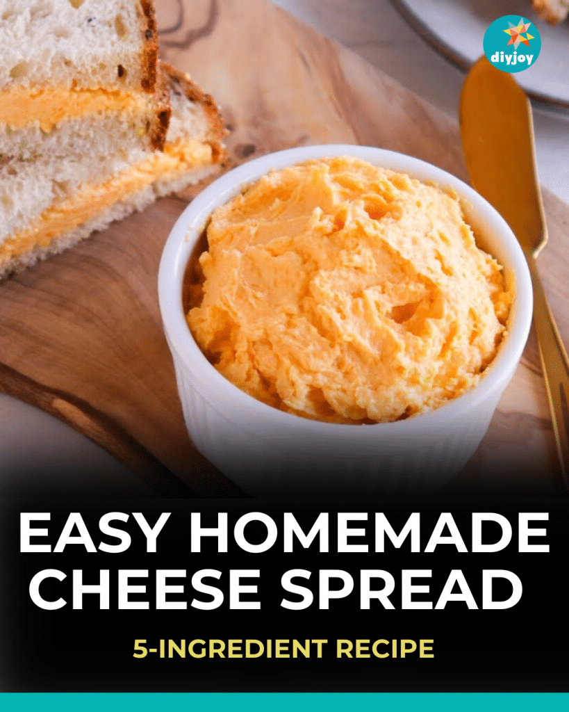 Easy Homemade Cheese Spread Recipe