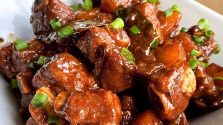 Easy Pork Ribs With Pineapple Recipe - DIY Joy