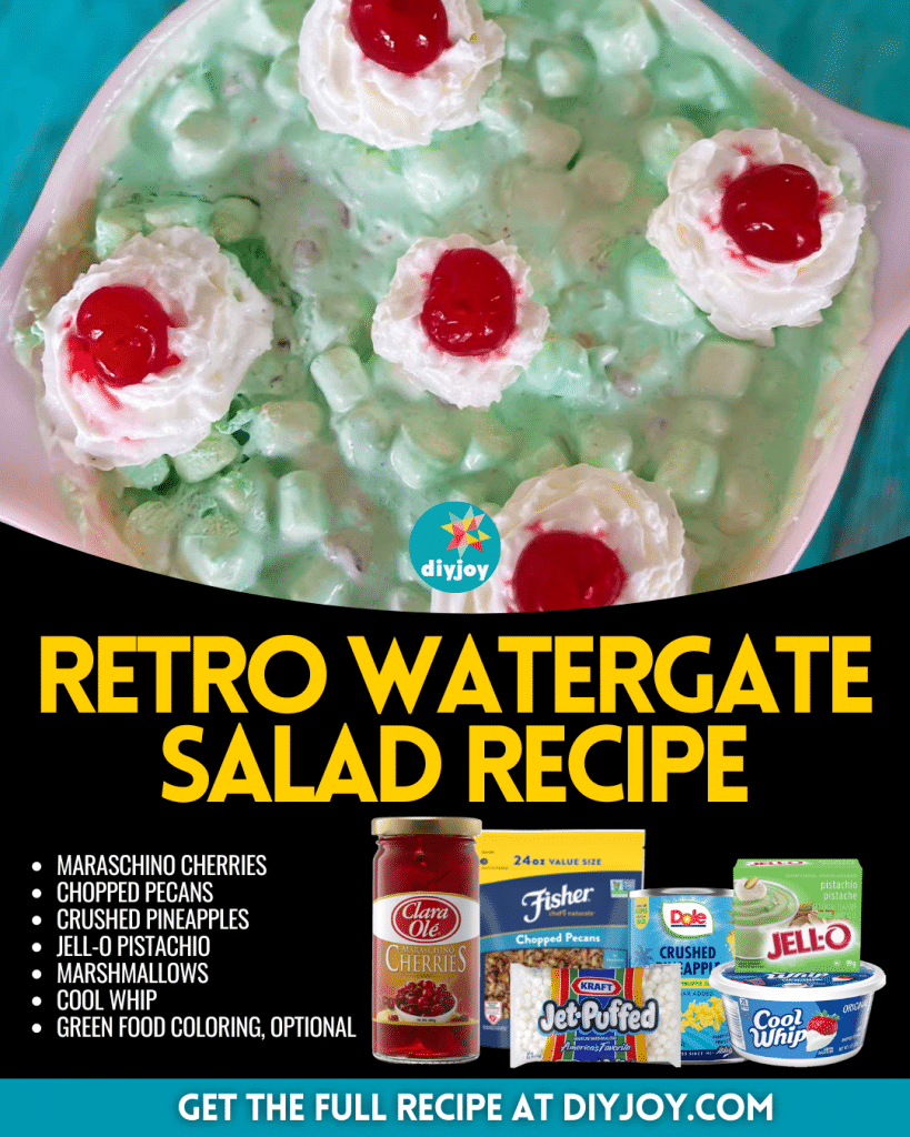 Easy Retro Watergate Salad Recipe - DIY Joy