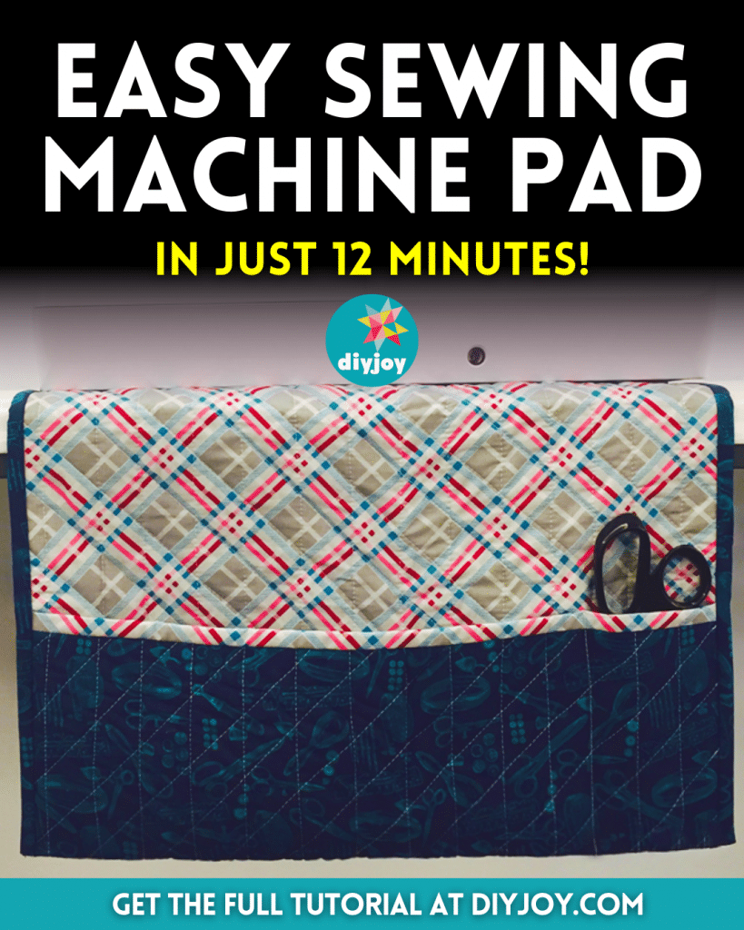 Easy Sewing Machine Pad Tutorial in 12 Minutes - DIY Joy