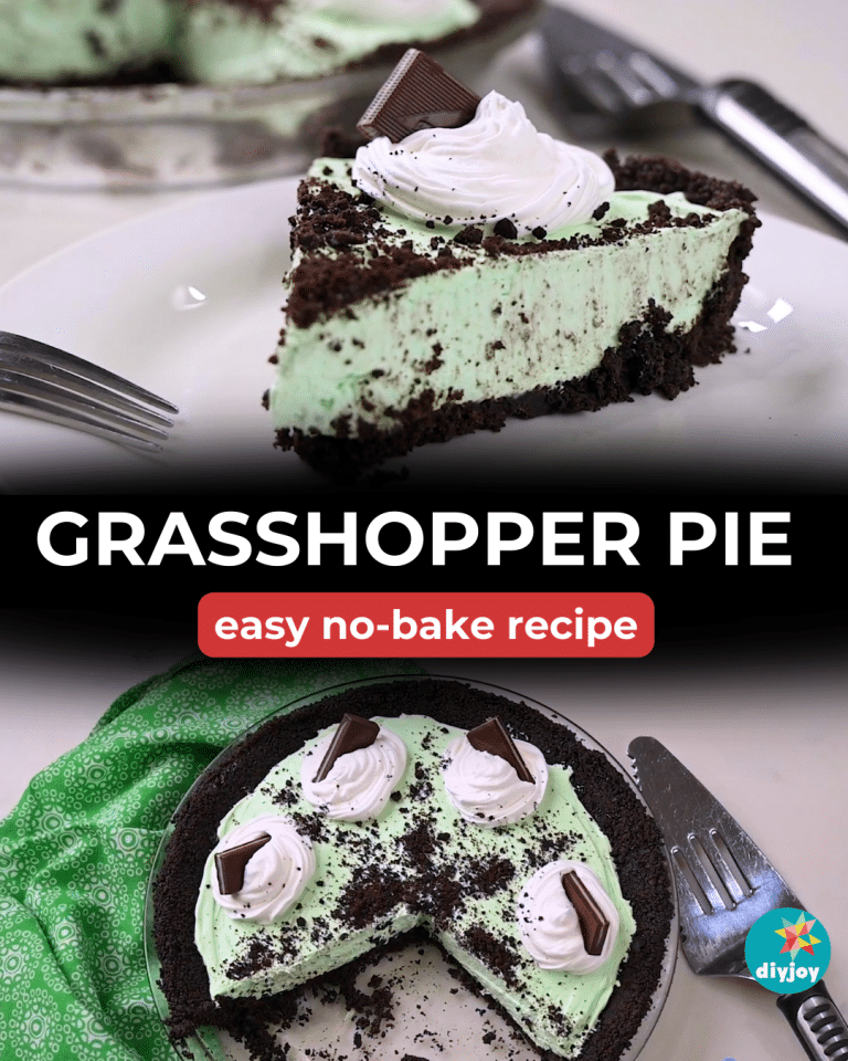 Easy No-Bake Grasshopper Pie Recipe