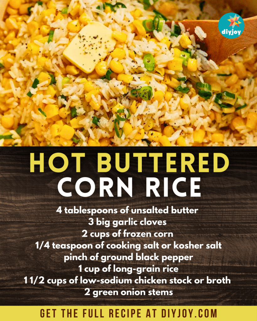 Hot Buttered Corn Rice