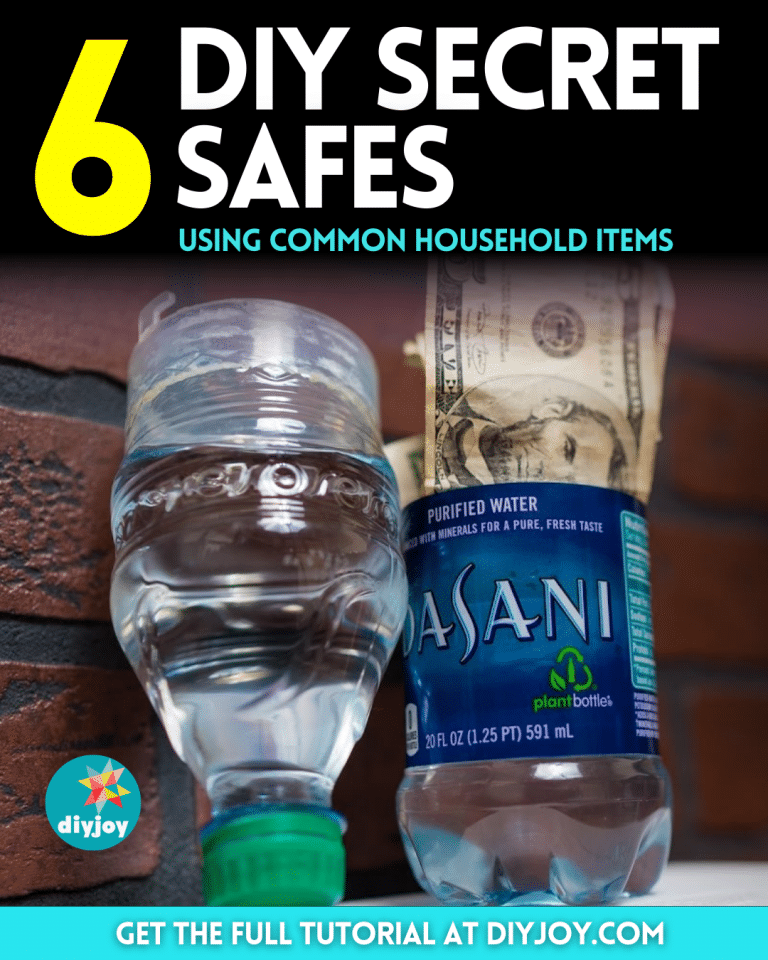 How to Make 6 Secret Safes - DIY Joy