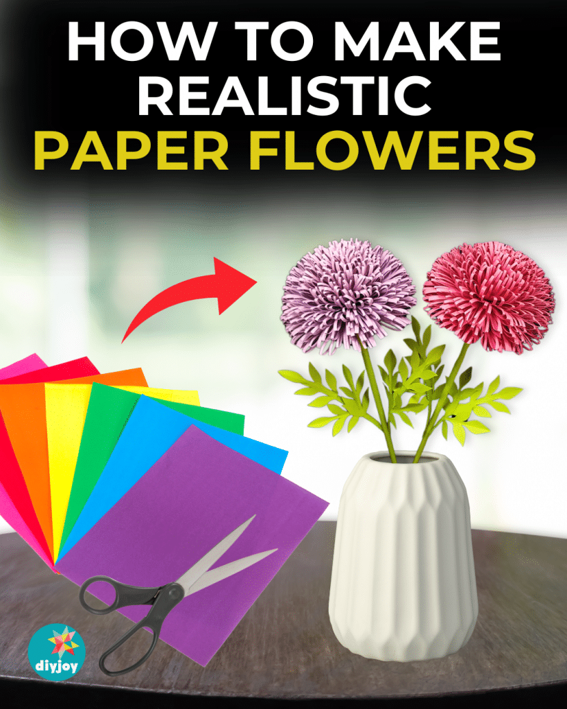 How to Make Realistic Paper Flowers