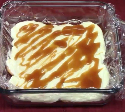 6-Ingredient Ritz Cracker Caramel Icebox Cake - DIY Joy