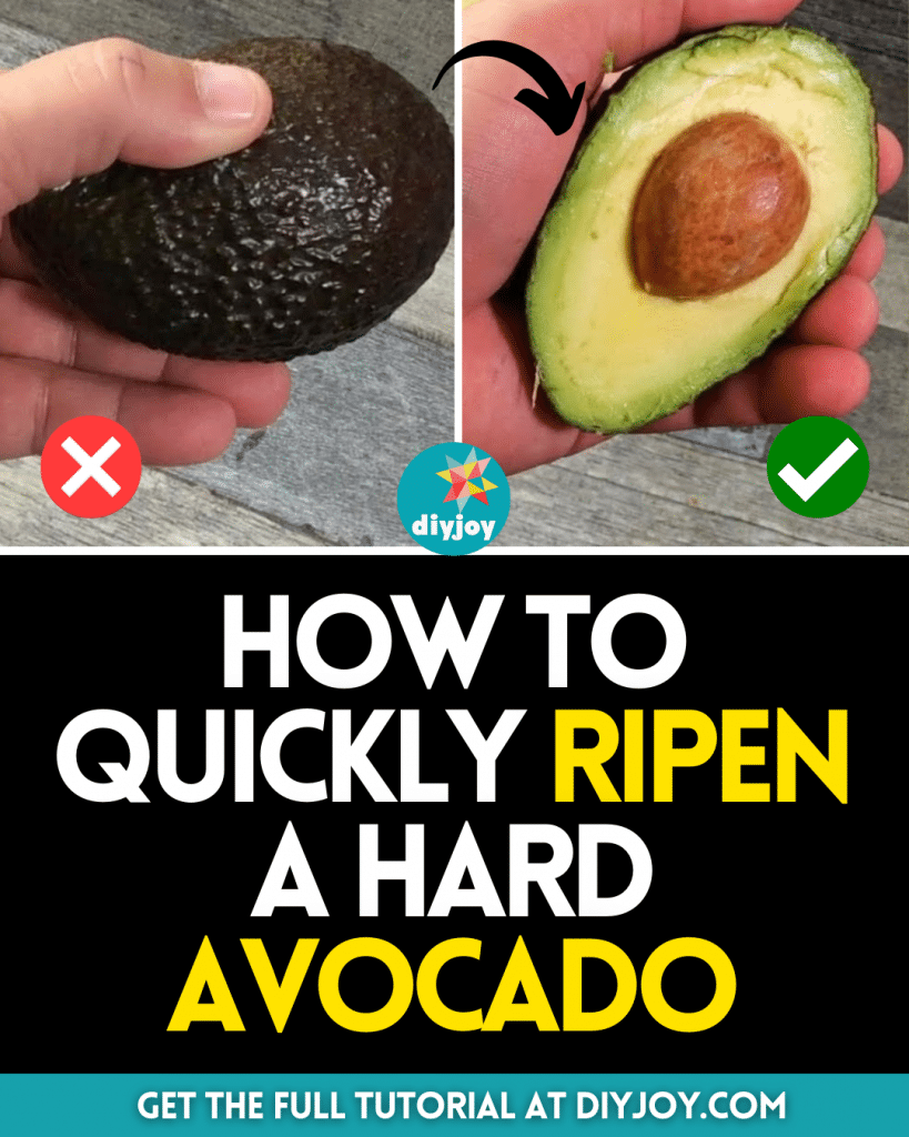 How to Quickly Ripen a Hard Avocado - DIY Joy
