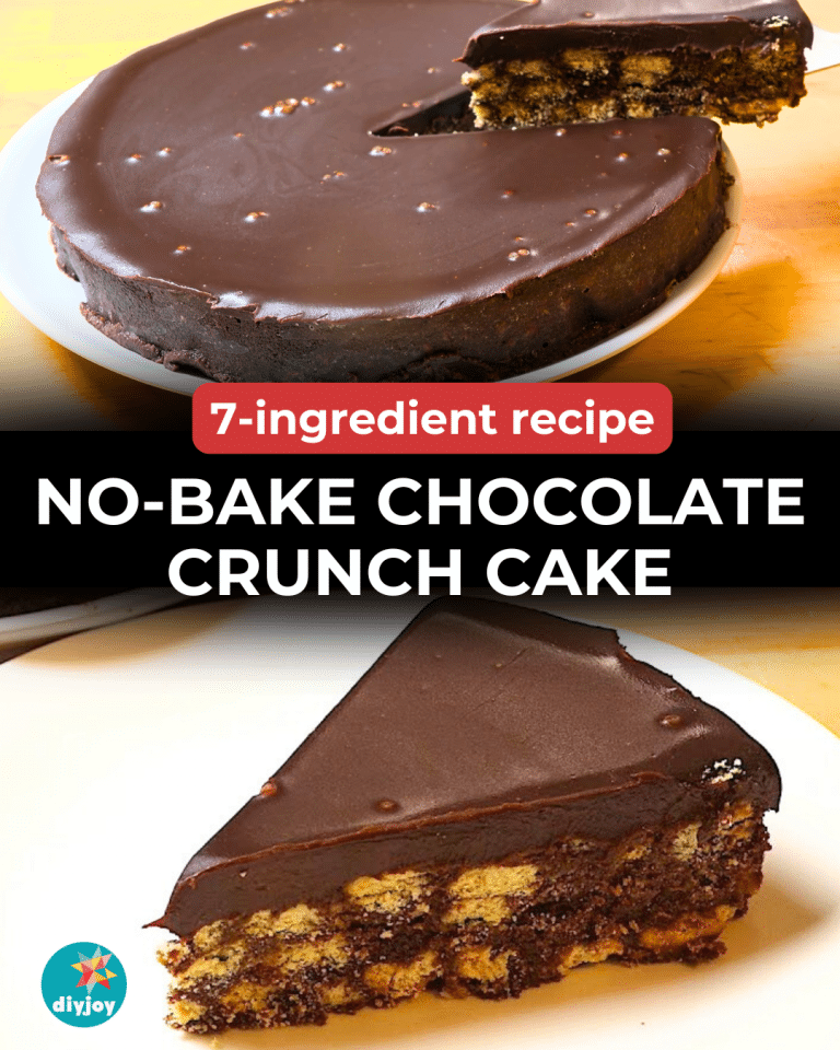 No-Bake Chocolate Crunch Cake