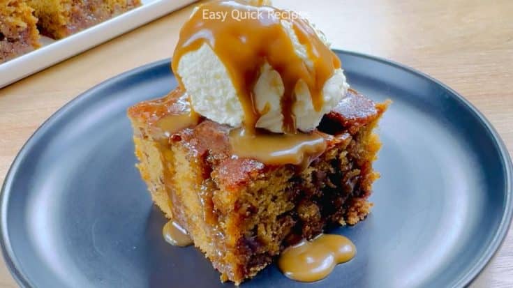 Sticky Toffee Cake Recipe - DIY Joy