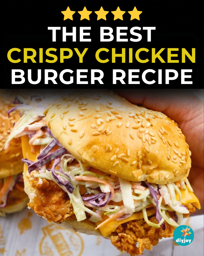 Crispy Chicken Burger Recipe