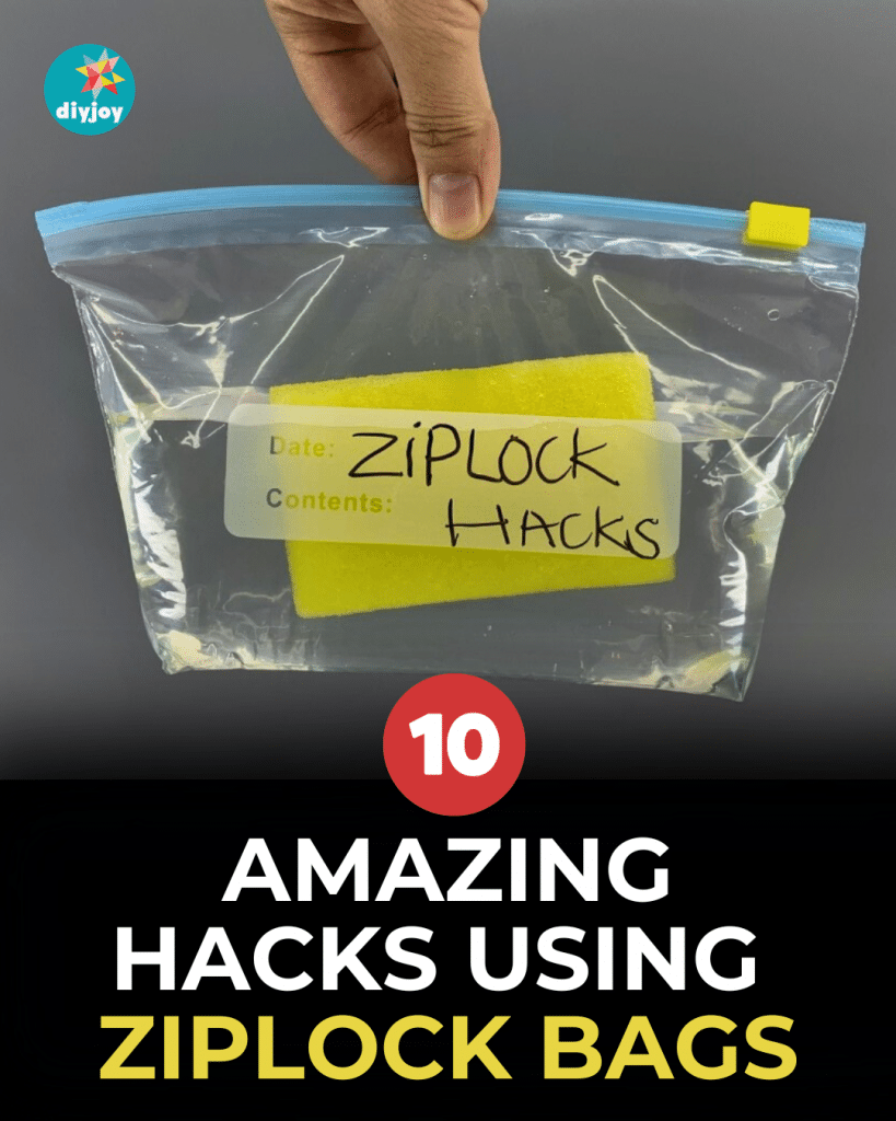 10 Amazing Hacks Using Ziplock Bags