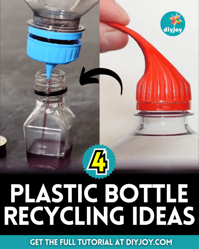 4 Genius Plastic Bottle Recycling Ideas - DIY Joy