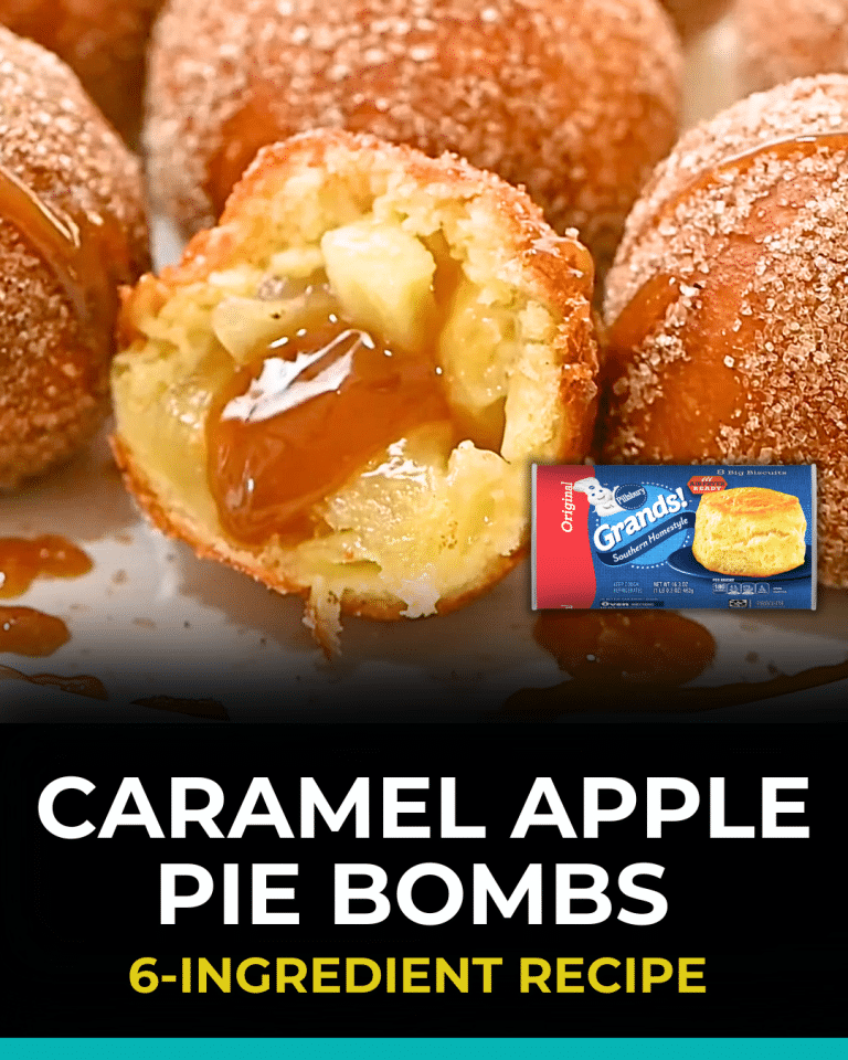 Caramel Apple Pie Bombs