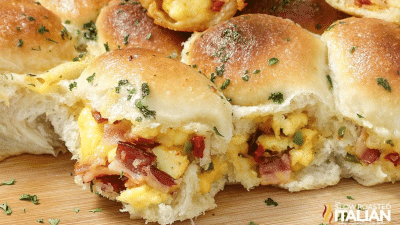 Cheesy Bacon & Egg Breakfast Bombs Recipe - DIY Joy