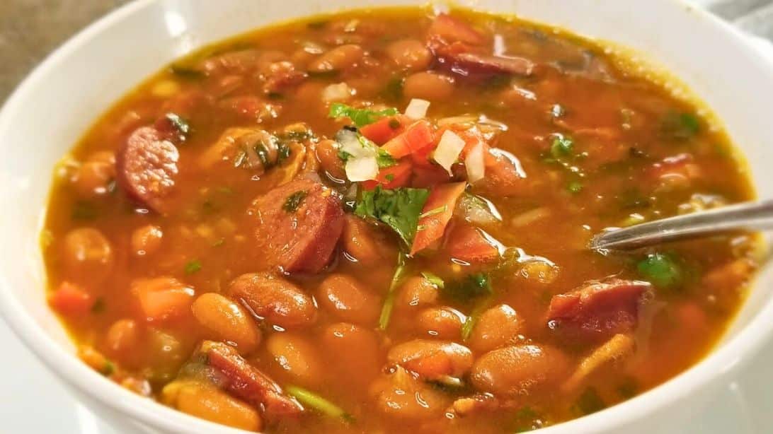Easy Charro Beans Recipe - DIY Joy