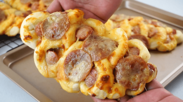 Easy Classic Sausage Bread Recipe - DIY Joy