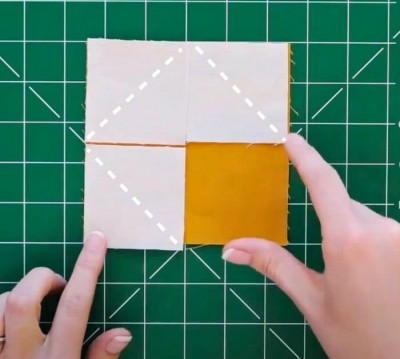 Dizzy Daisy Quilt Block Tutorial - DIY Joy