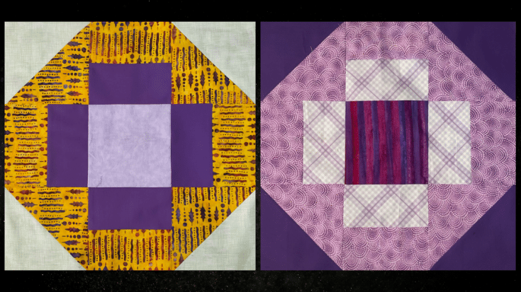 Greek Cross Quilt Block Tutorial for Beginners - DIY Joy