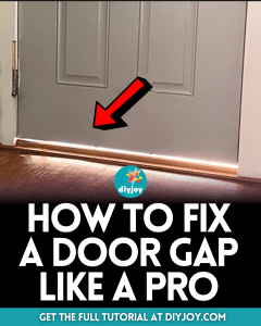 How to Fix a Door Gap Like a Pro - DIY Joy