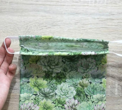 10-Minute Scrap Buster Drawstring Bag - DIY Joy