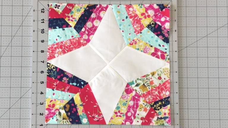 How to Make a Spiderweb Quilt Block - DIY Joy