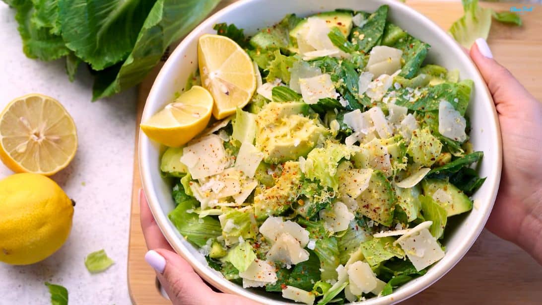 Lemon Parmesan Salad - DIY Joy