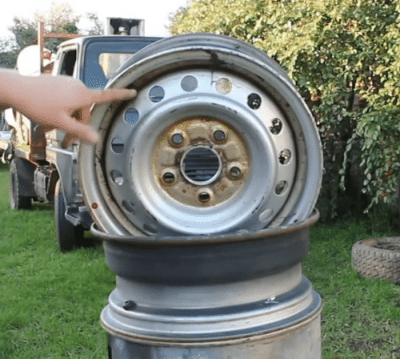 Easy Repurposed Tire Rim Fire Pit - DIY Joy