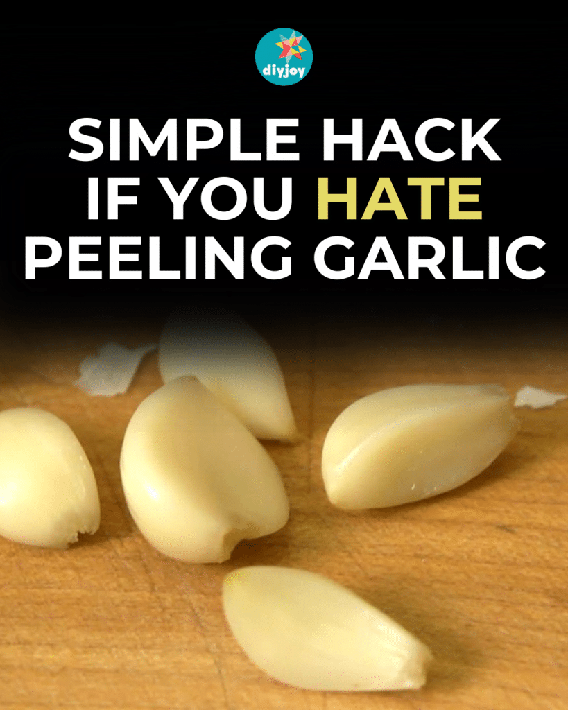 Hate Peeling Garlic? Microwave It