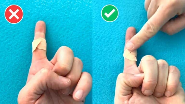 The Right Way to Put Band Aids On Your Finger - DIY Joy