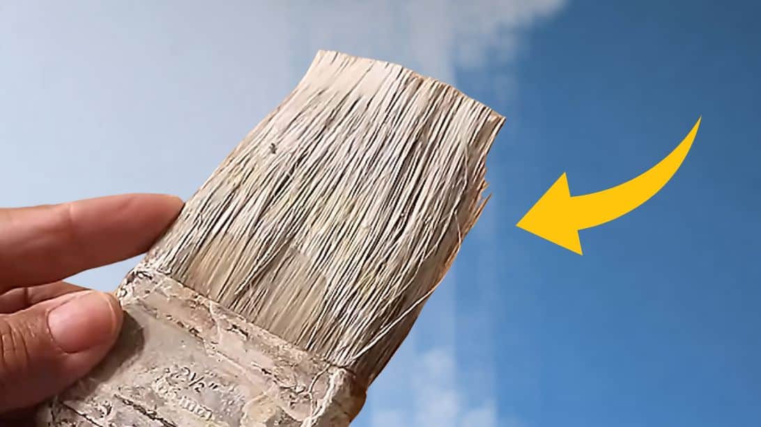 Tricks to Restore Hard and Dry Paintbrush - DIY Joy