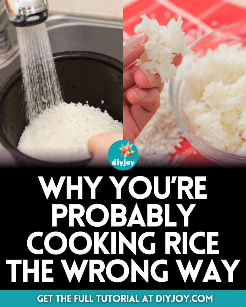 Why You're Probably Cooking Rice The Wrong Way - DIY Joy