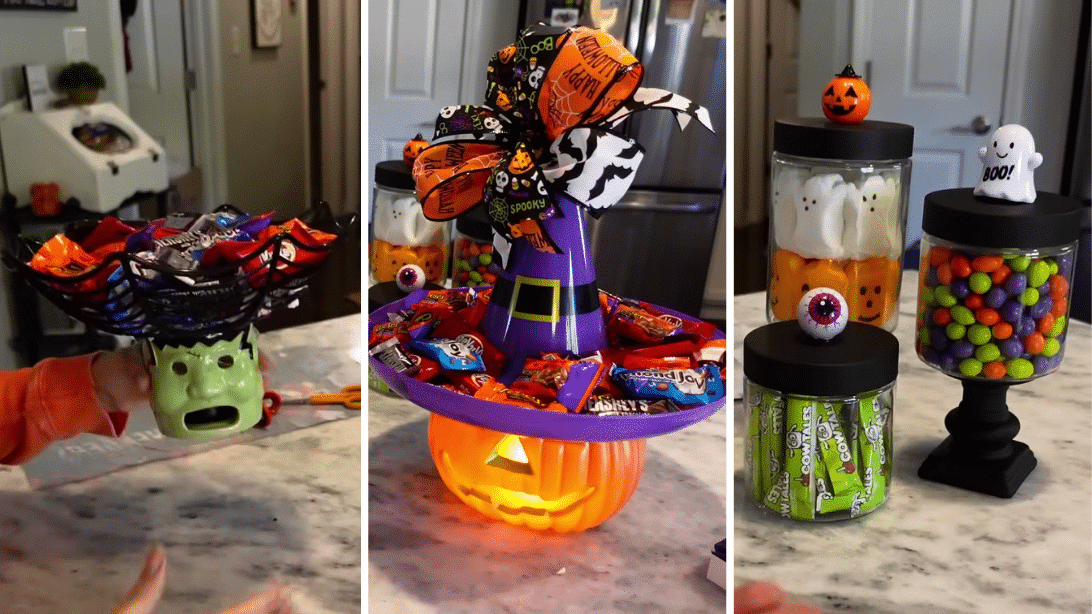 3 DIY Halloween Candy Bowls - DIY Joy