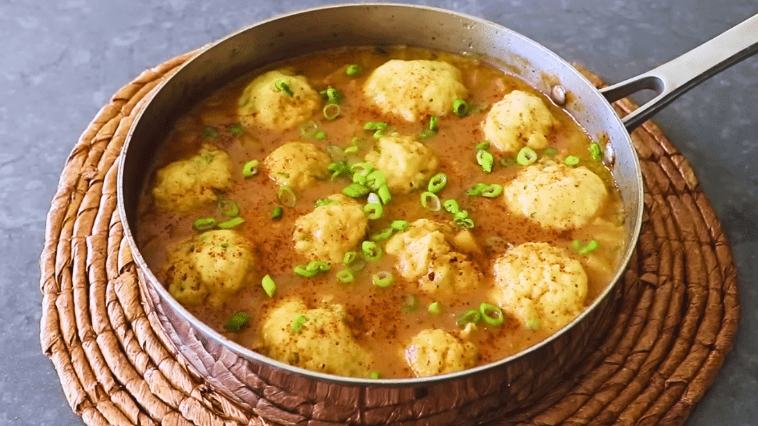Apple Sausage Gravy Dumplings Recipe - DIY Joy