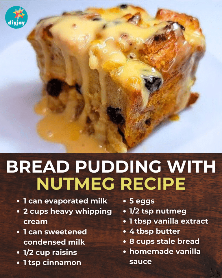Bread Pudding With Nutmeg Recipe