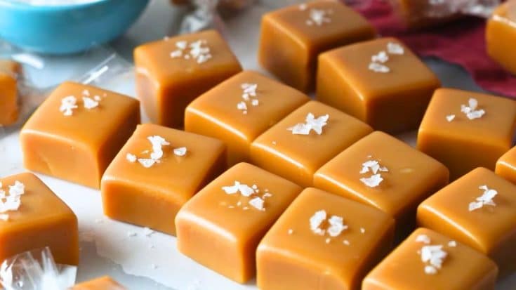 Chewy and Soft Homemade Caramel Candy - DIY Joy