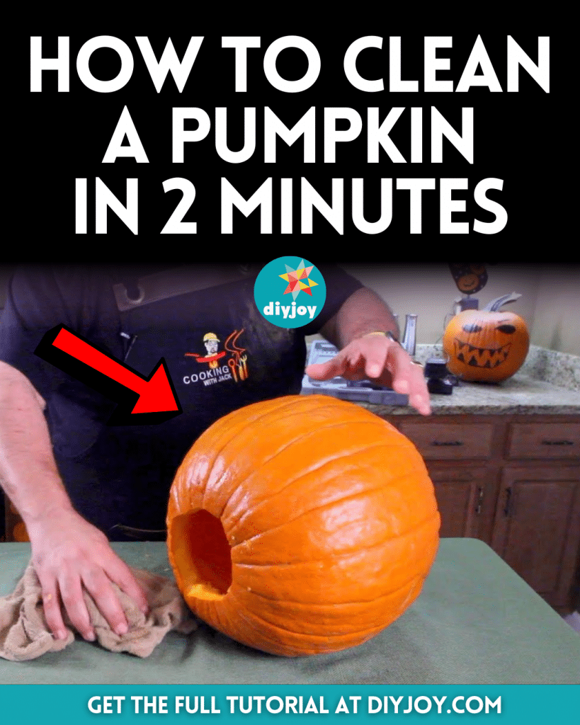 Easy 2-Minute Pumpkin Cleaning Hack - DIY Joy