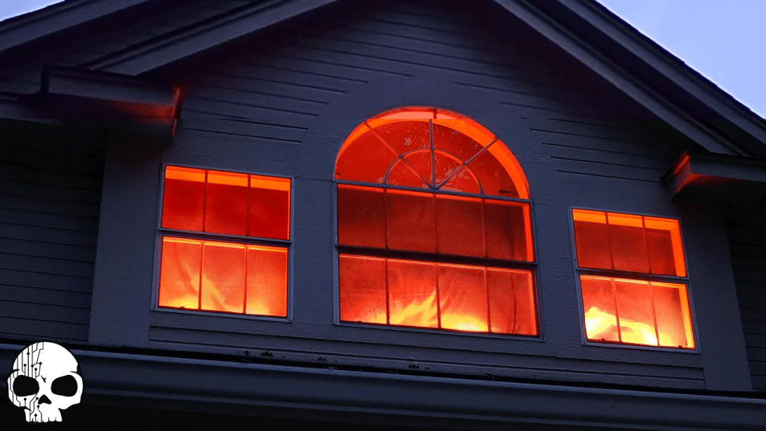 Easy DIY Halloween Realistic Fake Fire - DIY Joy