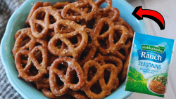 Easy Garlic Ranch Pretzels Recipe - DIY Joy
