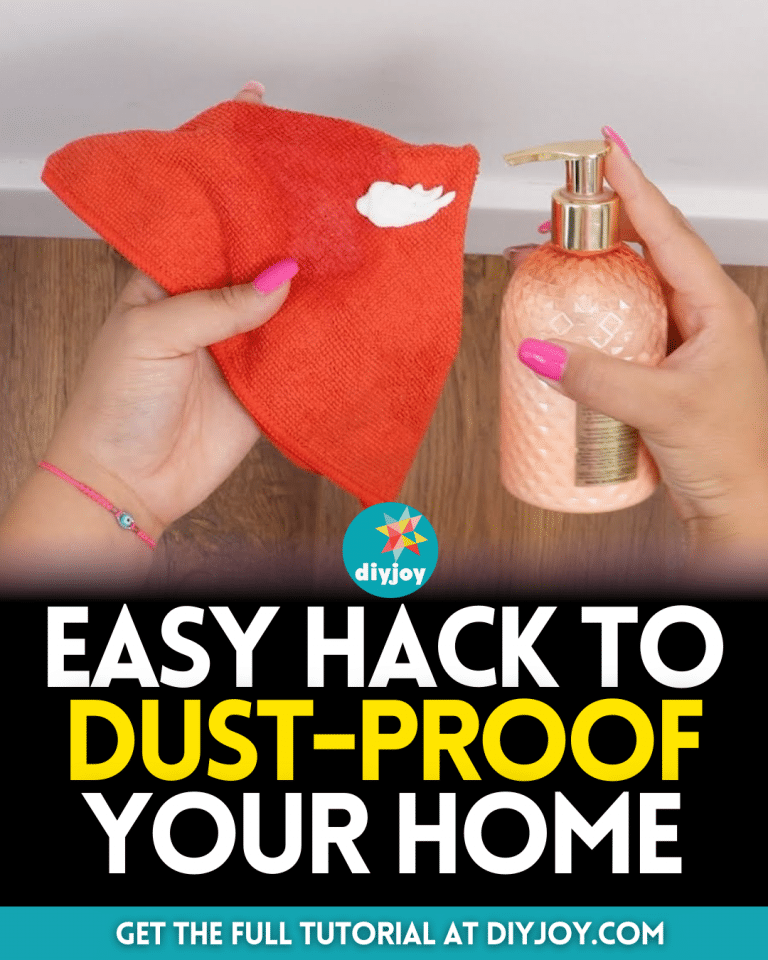 Easy Hack to Dust-Proof Your Home - DIY Joy