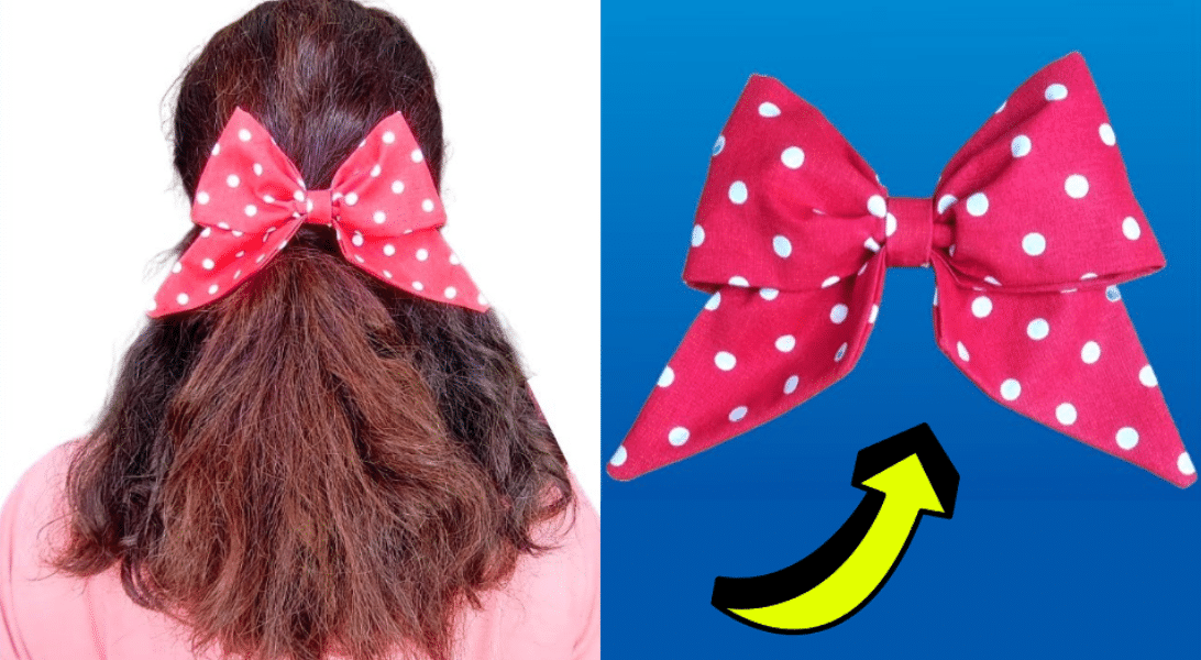 Easy No-Sew DIY Hair Bow Tutorial